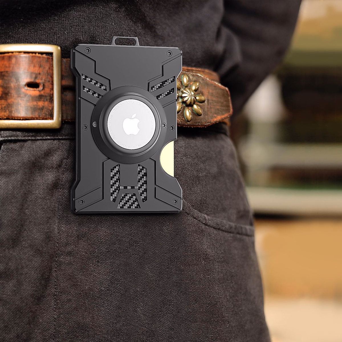 furid Apple Airtag Wallet Men: Air Tag Wallet, Airtag Wallet Men, Wallet with Airtag Holder