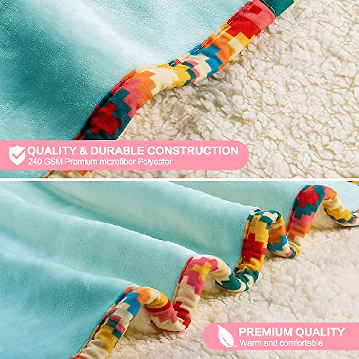 Llama Wearable Hooded Blanket for Adults – Super Soft Warm Cozy Plush Flannel Fleece Throw & Sherpa Hoodie Cloak Wrap - Llama Gifts for Women Adults Girls and Kids