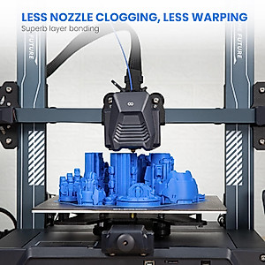 ELEGOO PLA Filament 1.75mm Black 4KG, 3D Printer Filament Bulk Dimensional Accuracy +/- 0.02mm, 4 Pack 1kg Cardboard Spool(2.2lbs) 3D Printing Filament Fits for Most FDM 3D Printers