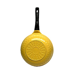 |MADE IN KOREA| 10" Ceramic Coating Interior and Exterior Cooking Wok, Pan Set