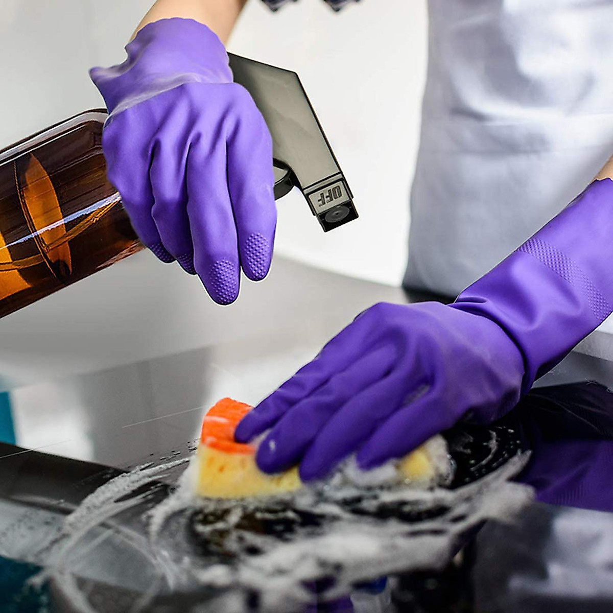 Amber Glass Spray Bottles,Glass Spray Bottles for Cleaning Solutions"Glass Spray Bottle,Window Cleaners Aromatherapy Facial Hydration Watering Flowers Hair Care Empty Amber Glass Spray Bottles