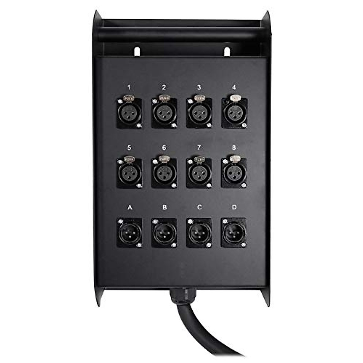 Rockville SX1225 12 Channel 25 Foot XLR Snake Cable, 100% OFC, Double Shielded