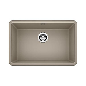 BLANCO, Truffle 522432 PRECIS SILGRANIT Single Bowl Undermount Kitchen Sink
