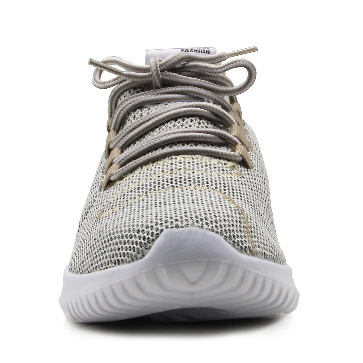 CAMVAVSR Men's Athletic Shoes Fashion Lightweight Breathable Mesh Soft Sole Easy Wear Running Sneakers for Men Gold Size 10 Barefoot Cross Shoes Bike Bicycle Shoe Flat Shoes