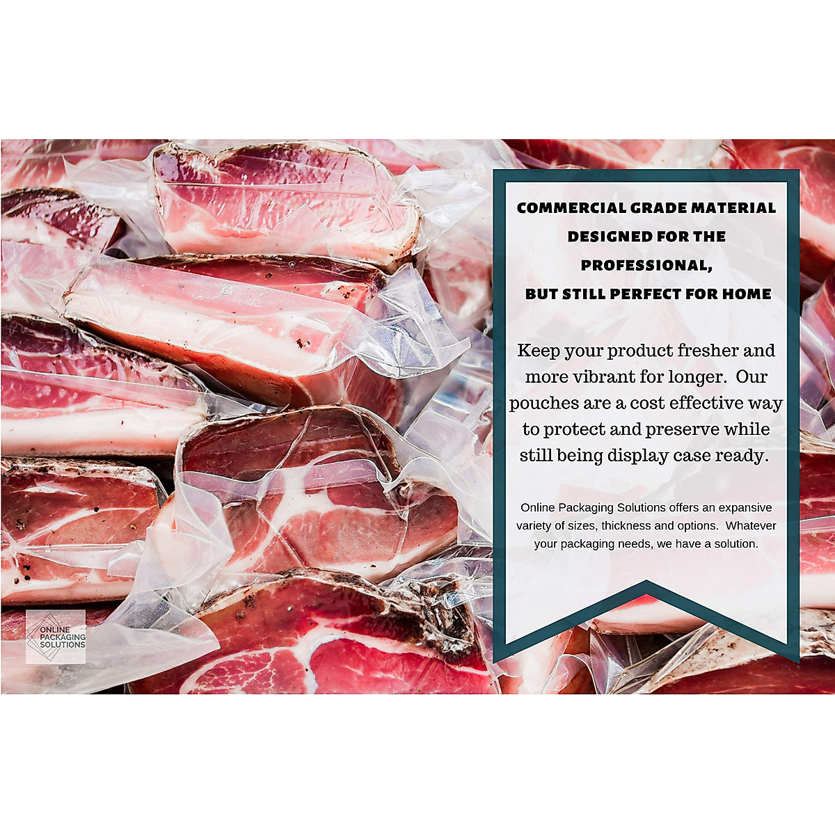 Vacuum Chamber Pouches - 3 Mil - (2.5 x 10-2000/CS)