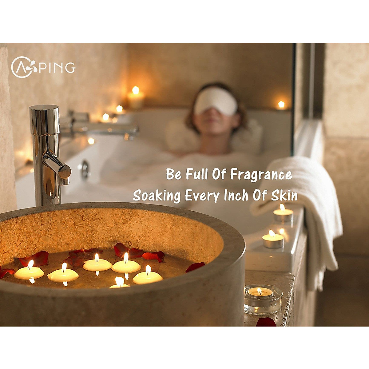 Rose & Vanilla Essential Oils - 100% Pure Organic Natural Plant Oils for Diffuser, Aroma, Spa, Massage, Yoga, Perfume, 2x10ML