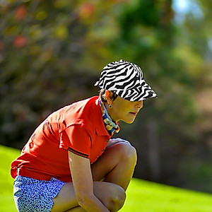 VALICLUD Cow-Stripe Baseball Cap Zebra Print Peaked Cap Cotton Linen Peaked Hat Outdoor Sun Hat for Women Girls White