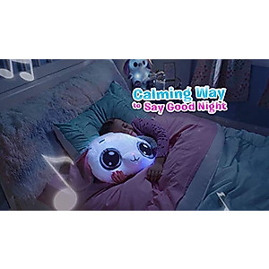 Lullabrites Monkey Pillow- Soothing Plush Animal that Lights Up with Many Colors and Sings Lullabies! A Night Light, and Friend All in One!
