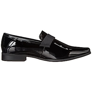 Calvin Klein Men's Bernard Loafer, Black Patent, 11.5