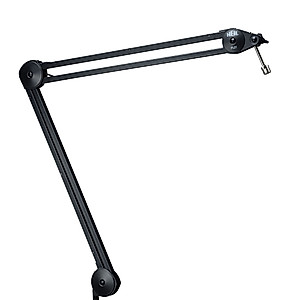 Heil PL 2T Fully Articulating, Professional-Quality Microphone Boom Arm for Video Podcasting, Broadcasting, Voiceover, At-Home, In-Studio Applications