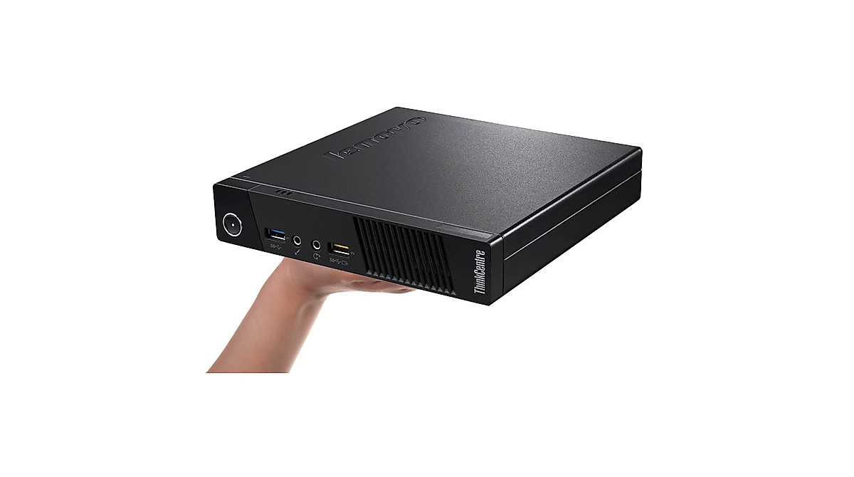 Lenovo ThinkCentre M73 Tiny Desktop with 22-Inch Monitor & RGB Keyboard