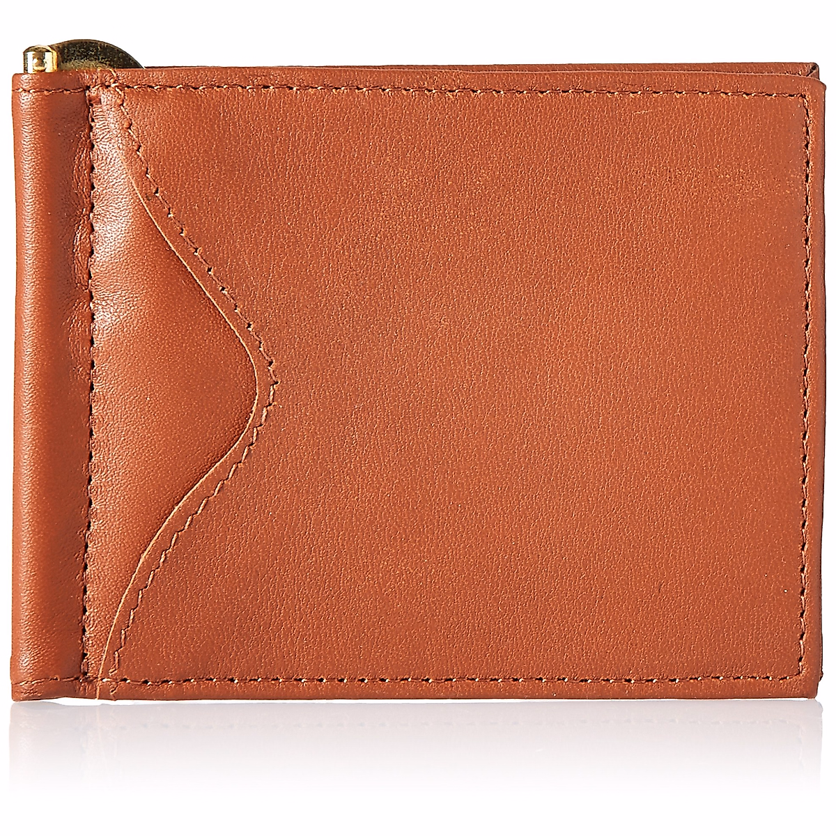 Royce Leather RFID Blocking Money Clip Credit Card Wallet in Leather, Tan, One Size