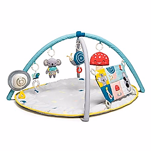 Taf Toys 4 in 1 Music and Light All Around Me Baby Activity Gym Thickly Padded with Soft Mat and a Unique “Sensi-Center” for a Variety of Body Positioning for Newborn and Up