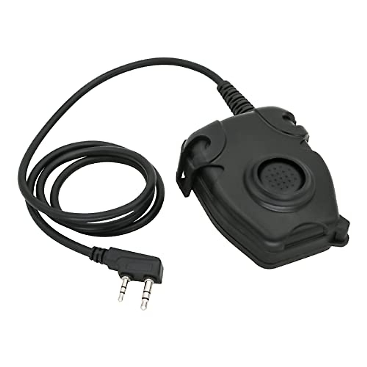TSVISIONCORE kenwood U94 PTT 2pin，for Baofeng UV5R etc. ，Airsoft Tactical Headset (PL)