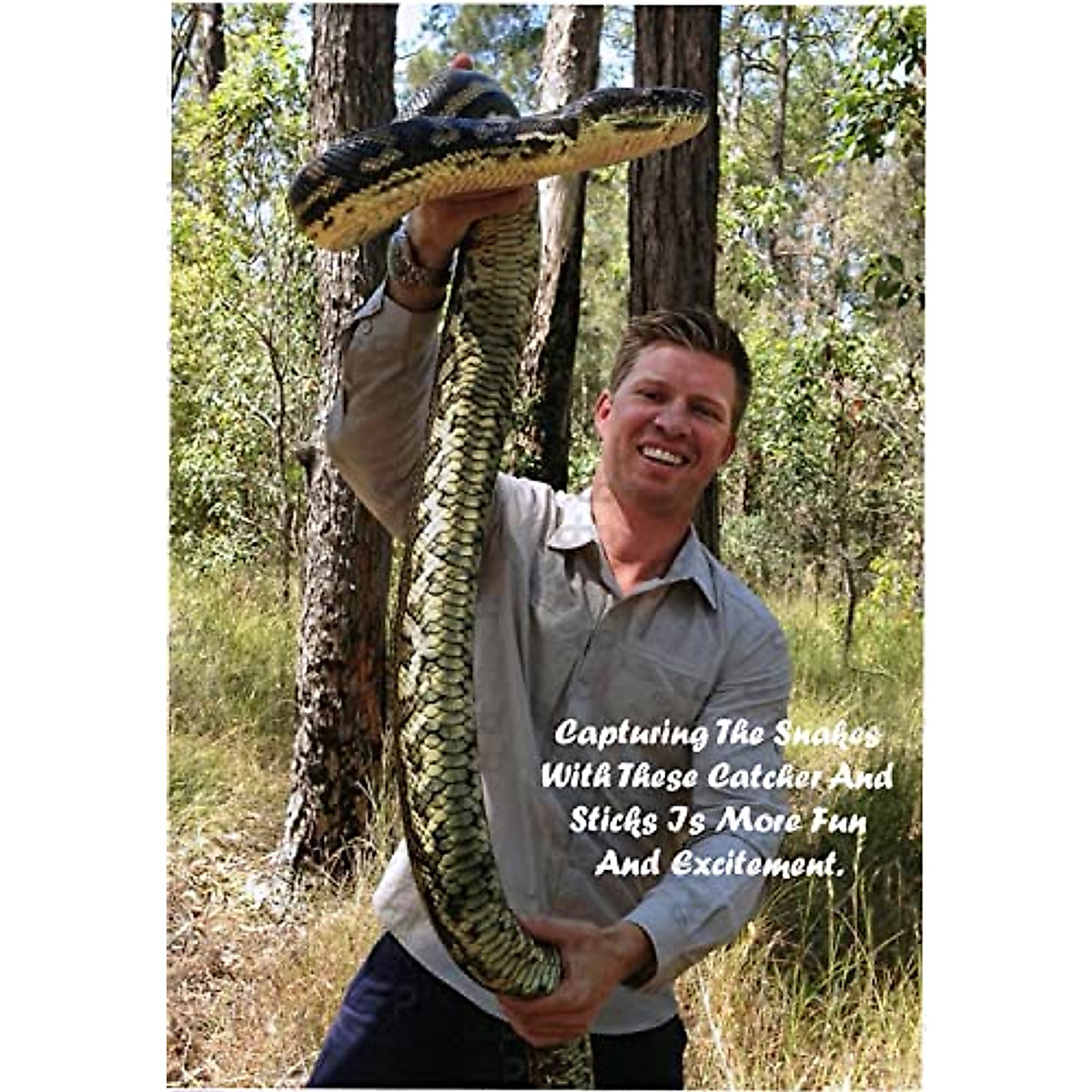 DDP 30" Heavy Duty Snake Hook Blue DIP