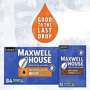 Maxwell House House Blend Medium Roast K-Cup Coffee Pods (12 Pods) (Pack of 4)