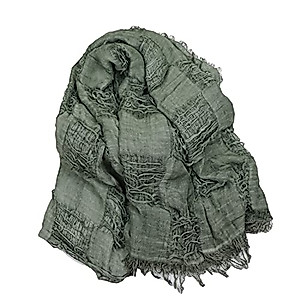 Zeroest Newborn Photography Vintage Wrap Newborn Photography Props Fringed Texture Wraps Infant Baby Photoshoot Outfits Posing Blanket (Green)