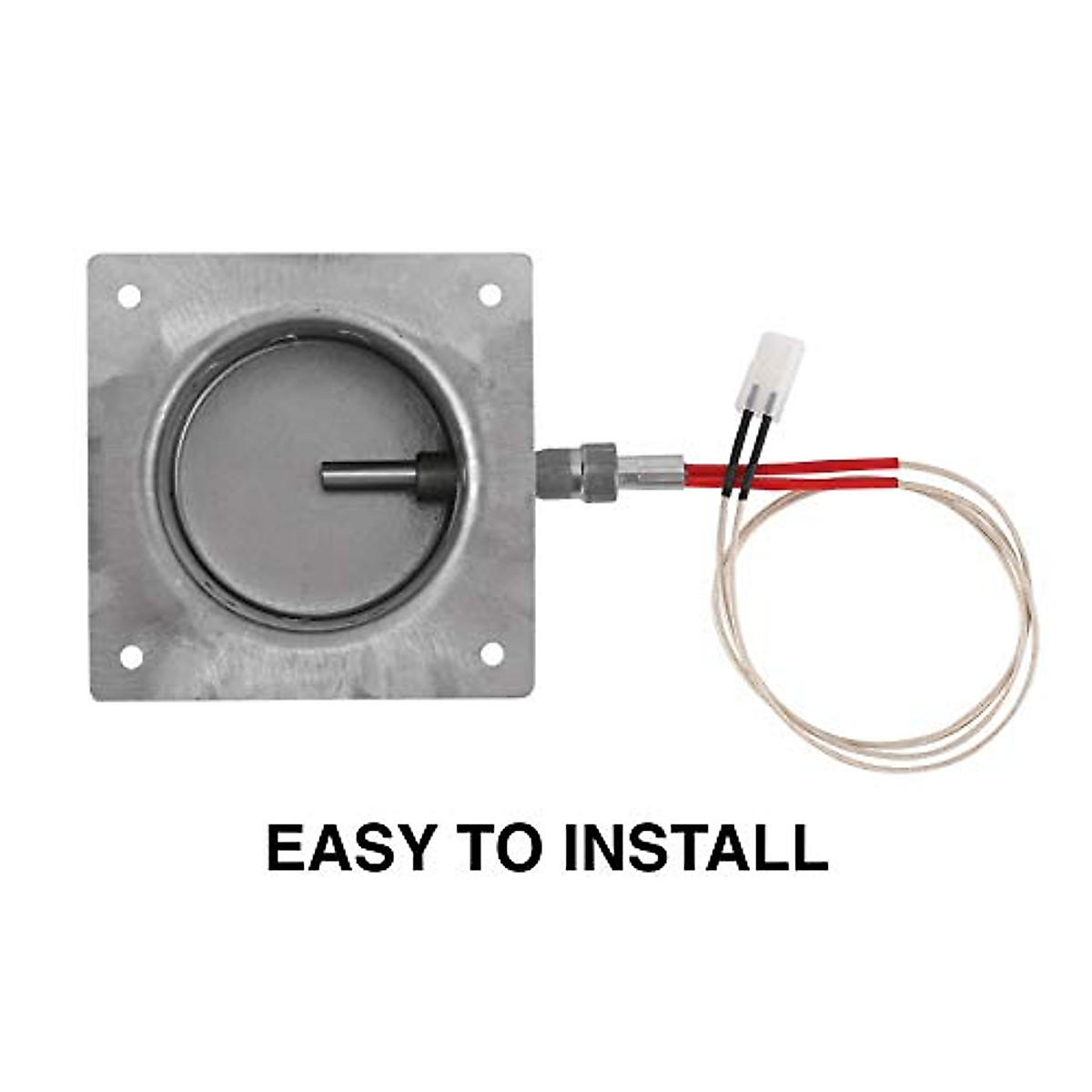 GRILLME Fire Pot Burn Pot and Hot Rod Ignitor Kit Replacement for Traeger Pellet Grill with Screws and Fuse