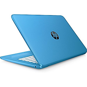 HP Stream - 14-ax010nr 14" Aqua Blue Laptop - Intel Celeron - 4GB RAM - 32GB eMMC (Renewed)
