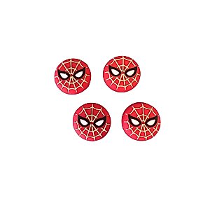 Esports Discount Marvel Universe Controller Thumb Grip Silicone Caps Compatible for Playstation PS5 PS4 PS4 Pro Slim PS3 Xbox One 360 Series S X Switch Pro Controller Spiderman - Two Controller Pack