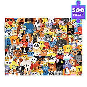 Crocodile Creek - Lots of Dogs - 500Piece Jigsaw Puzzle for Ages 5 & Up, Multicolor, 1 EA