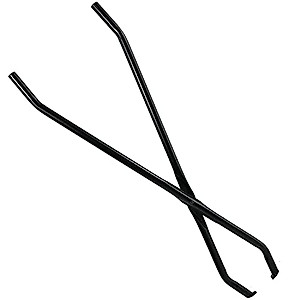 Sunnydaze 40-Inch Log Claw Tongs - Heavy-Duty Metal Outdoor/Indoor Gripping Tool for Wood-Burning Fire Pits