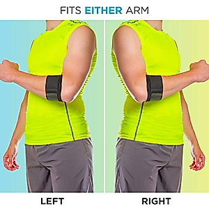 Counterforce Brace - Tendonitis Strap Support Band for Tennis & Golfers Elbow Pain