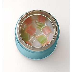 Zojirushi Stainless Steel Food Jar, 25-Ounce, Aqua Blue