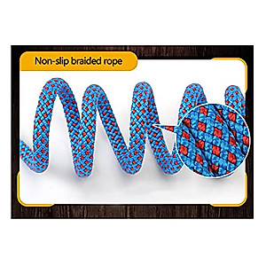 ZAselect Clothesline 50FT Washing Line Rope 15M Laundry Outdoor Clothesline Thick Garden Outdoor Easy to Tighten and Convenient Storage Portable Travel Clothesline Cord