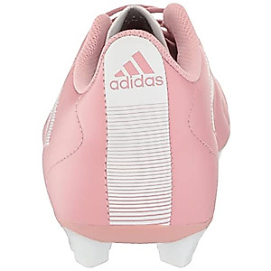 adidas Unisex Goletto VIII Firm Ground Soccer Shoe, Wonder Mauve/White/White, 10 US Men
