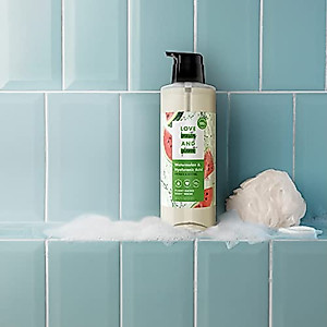 Love Beauty and Planet Plant-Based Body Wash Hydrate and Restore Skin Watermelon and Hyaluronic Acid Made with Plant-Based Cleansers and Skin Care Ingredients 32.3 fl oz