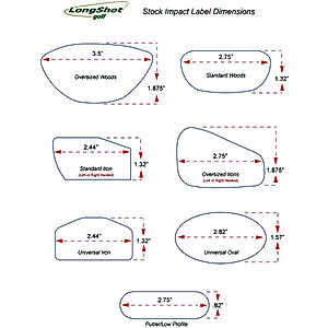 LongShot Golf 52 Label Training Pack