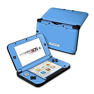Solid State Blue - DecalGirl Sticker Wrap Skin Compatible with Nintendo Original 3DS XL