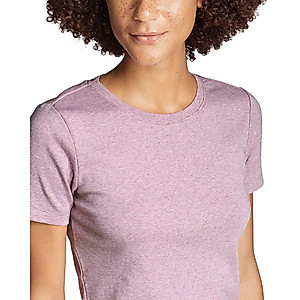 Eddie Bauer Women's Favorite Short-Sleeve Crewneck T-Shirt, Black, Medium