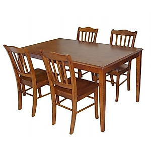 Boraam Shaker Chair, Walnut, Set of 2