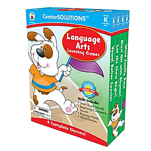 Carson Dellosa Education Language Arts Learning Games, Grade K