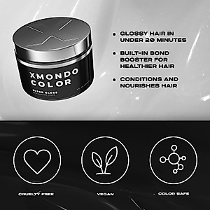 XMONDO Hair Super Gloss Intensive Glossing Treatment | Vegan Formula That Boosts Shine with Protein Blends to Strengthen and Bond Building Technology to Restore and Revitalize