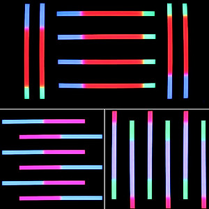 LED Stage Light Bar DMX - 40IN 60W 224LEDs RGB DJ Light Bar Sound Activated Auto Program Strobe 54 Modes DMX Light Bar Pixel Strip for DJ Party Concert Music Live Show Christmas Stage Lighting