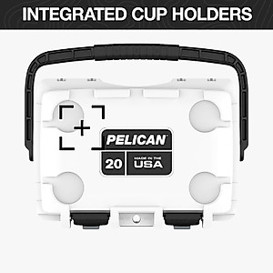 Pelican 20 Quart Elite Cooler (Tan/White)