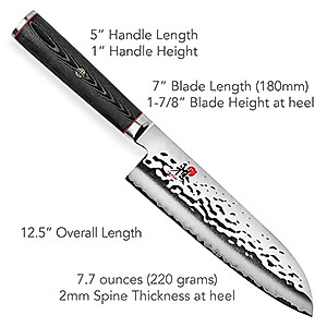 Miyabi Mizu SG2 7" Santoku Knife