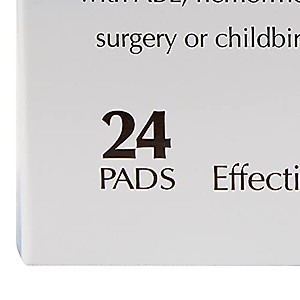 B-Sure Anal Leakage Pads, Case/288 (12 Boxes of 24 pads)