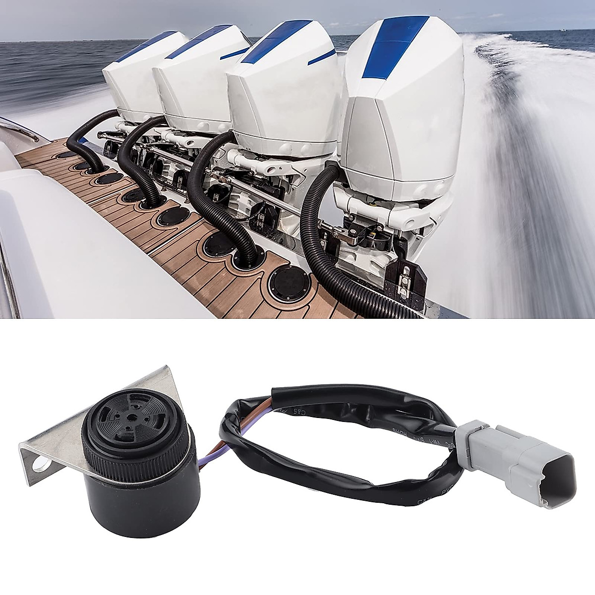 KIMISS Warning Horn 353629 Alarm Buzzer Beeper Marine Boat Accessories