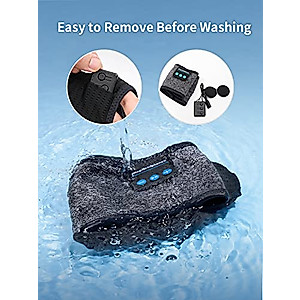 Sleep Headphones Headband Headphones, 10+ Hours Play Time with Stereo HD Hi Fi Speakers, Sports Headband Built in Speakers Perfect for Workout,Running,Yoga,Travel,Insomnia