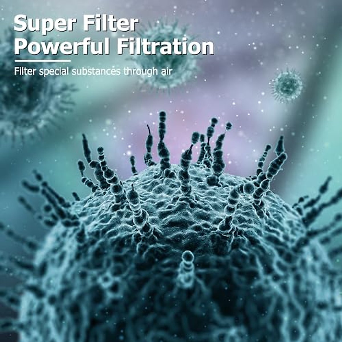 HEPA Filter Replacement for Dyson Tower Purifier Pure Cool Link TP01, TP02, TP03, AM11, BP01, Funmit 360° Combi HEPA and Activated Carbon Filter, Compared to Part 968126-03
