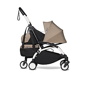 BABYZEN YOYO Bag, Navy Blue - Provides Additional, Sturdy Storage on the YOYO2 Stroller - Includes Wheel Base & Hooks