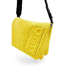 Desigual Accessories PU Across Body Bag, Yellow