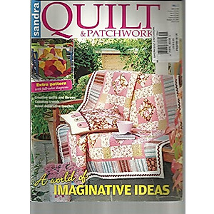 SANDRA QUILT & PATCH WORK, NO. 2 (A WORLD OF IMAGINATIVE IDEAS) EXTRA PATTERN
