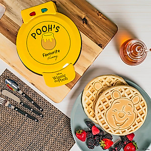 Uncanny Brands Disney Winnie the Pooh Waffle Maker - Your Favorite Honey Bear on Your Waffles