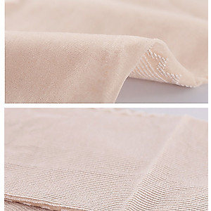 Ueither Women's 6 Pairs Silky Anti-Slip Cotton Sole Sheer Ankle High Tights Hosiery Socks Reinforced Toe (6 Pairs Beige)