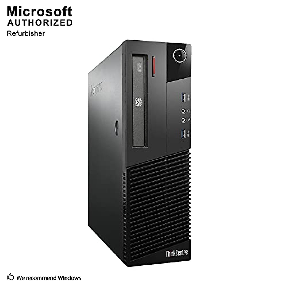 lenovo ThinkCentre M93P Small Form Business High Performance Desktop Computer PC - Intel Core I5-4570 3.2G,8G RAM DDR3,240G SSD,DVD-ROM,WIFI, Windows 10 Professional) (Renewed)